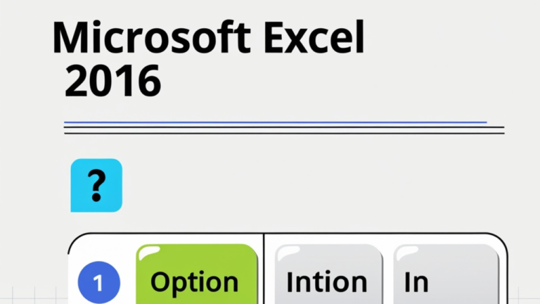Essential Excel 2016 MCQs: Test Your Knowledge of Functions, Shortcuts ...